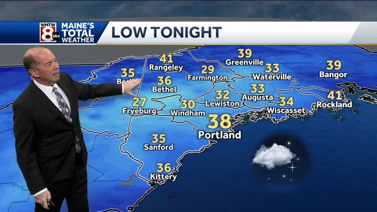 A mild night with patchy fog overnight