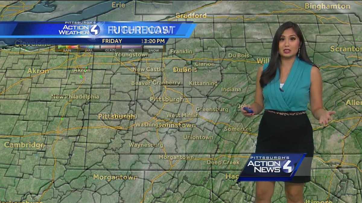 Pittsburgh's Action Weather forecast: A nice weekend ahead