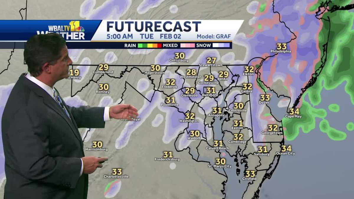 Freezing rain, drizzle overnight before snow returns