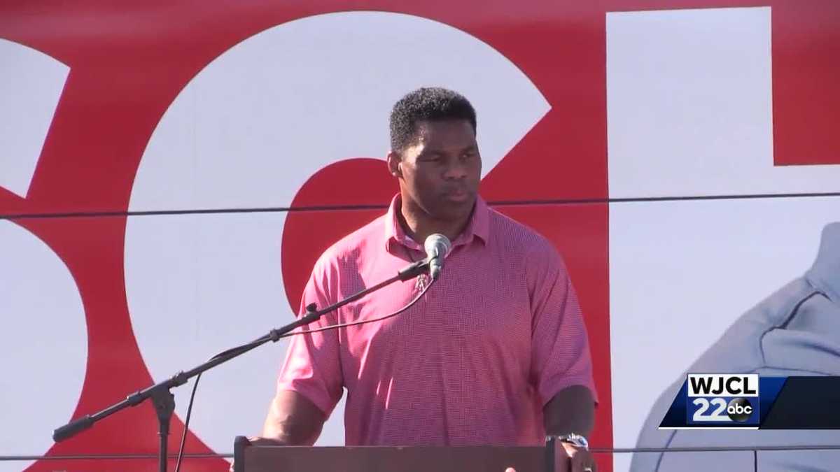 Following heated debate, Herschel Walker holds rally in Savannah