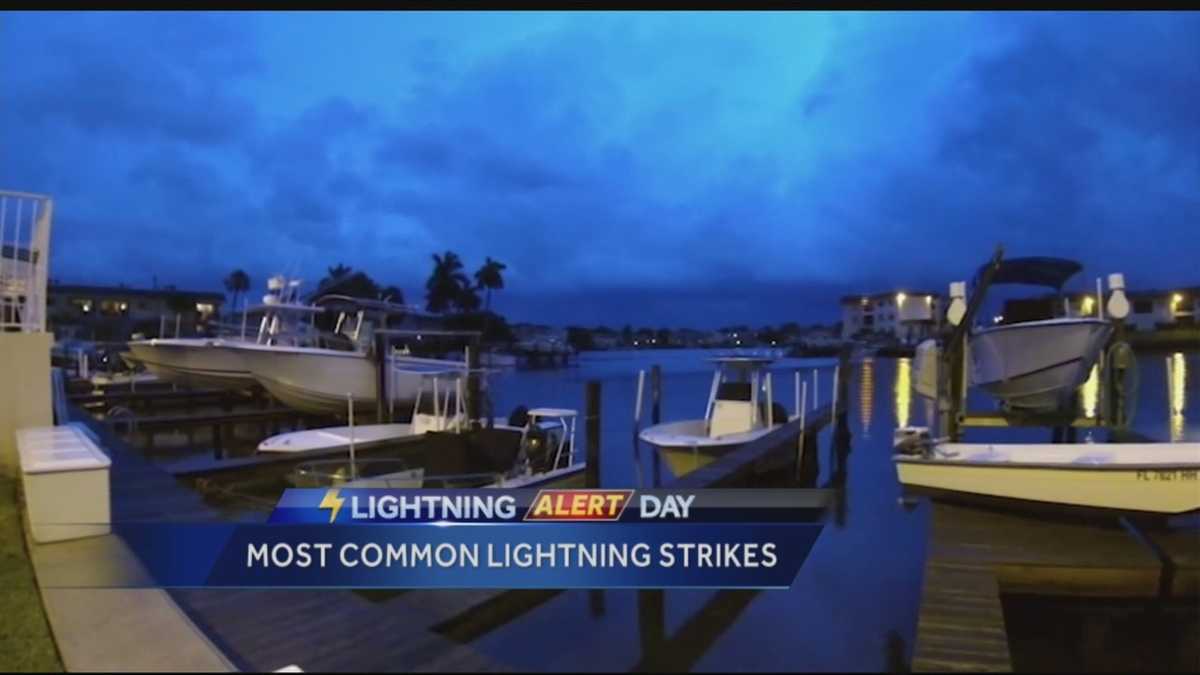 Lightning Alert Day: The 3 most common places to get struck