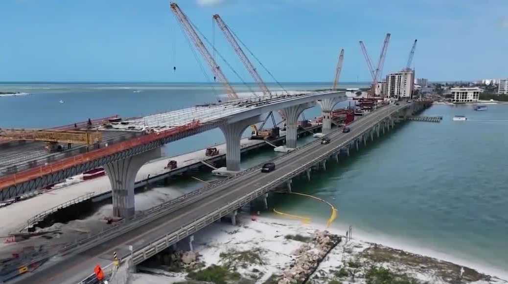 New Big Carlos Pass Bridge opens as Fort Myers Beach rebuilds