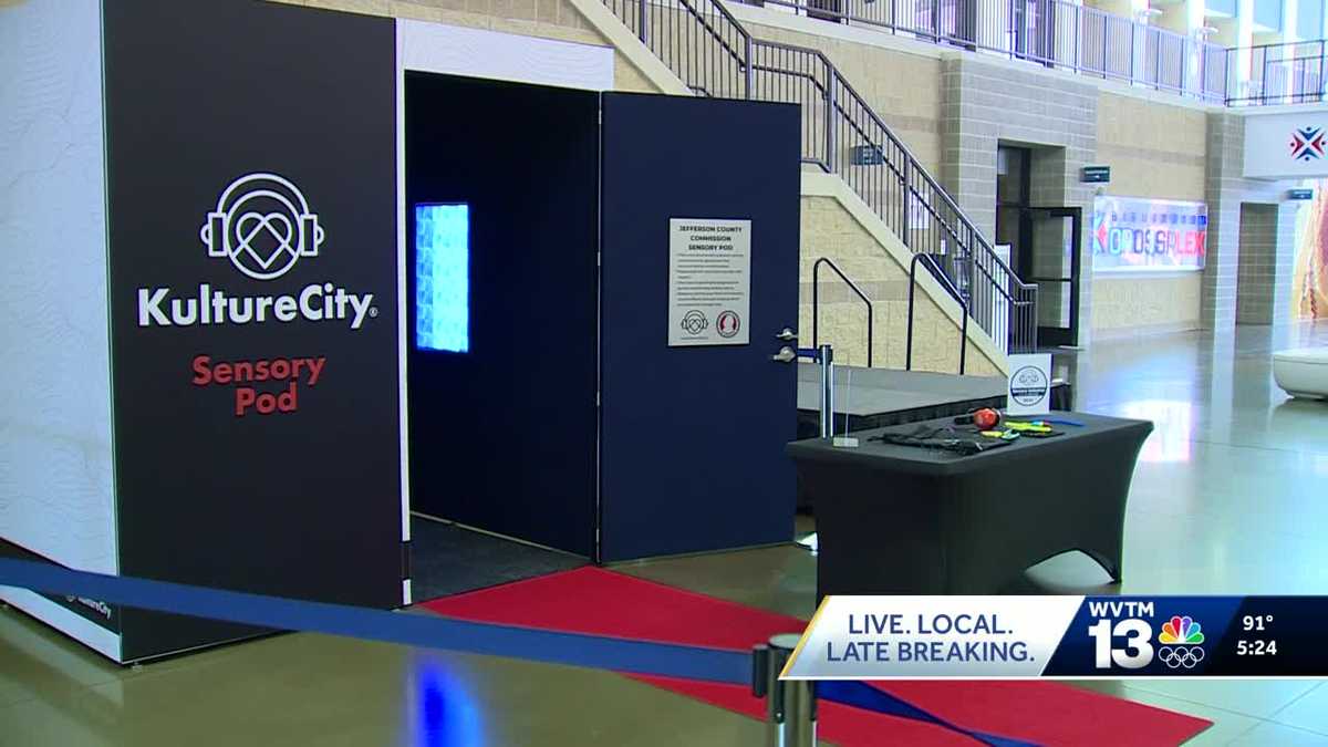 Birmingham CrossPlex unveils state's first KultureCity sensory pod