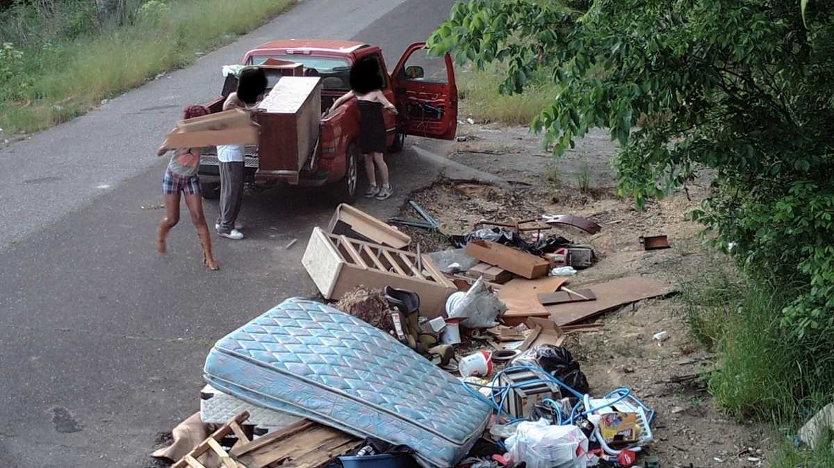 Illegal Dumping Caught On Camera In Birmingham