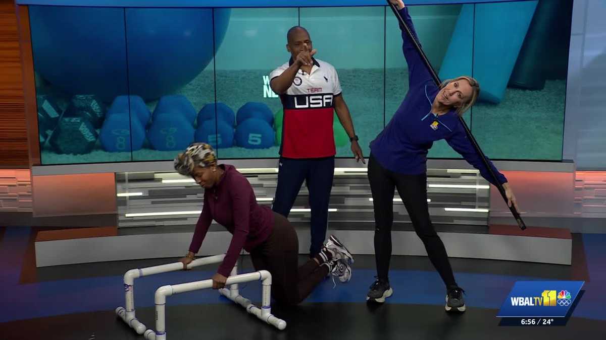 Team USA-inspired workout with trainer Charles Harris