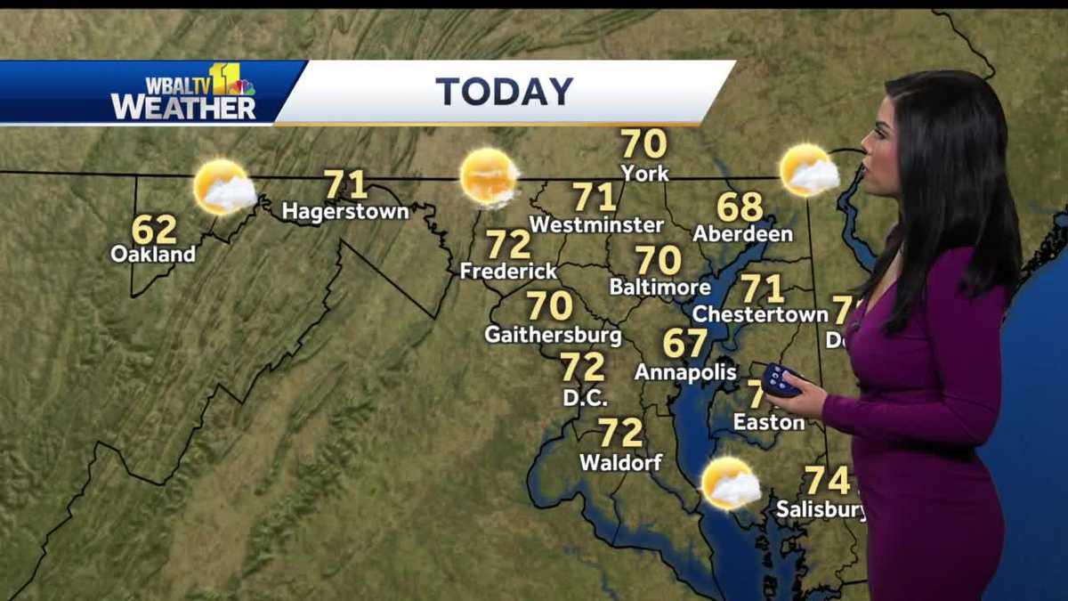 Beautiful fall weather Sunday