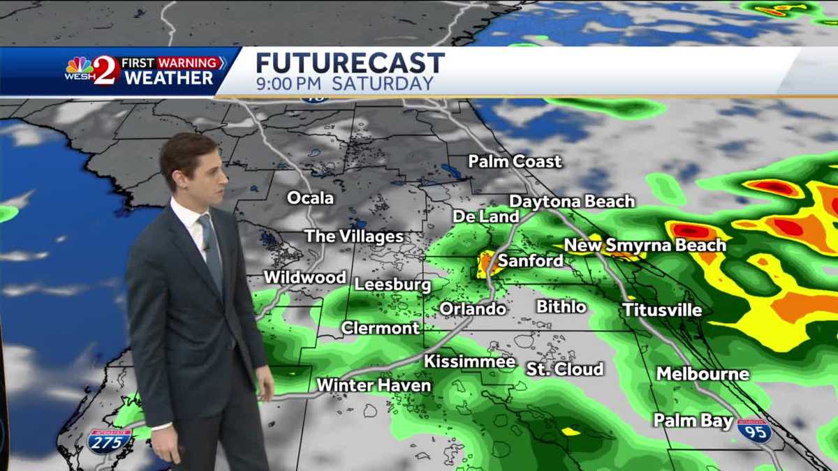 Soggy end to the weekend