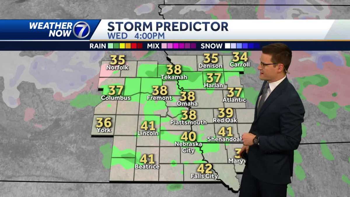 Omaha afternoon weather forecast for Tuesday, March 7