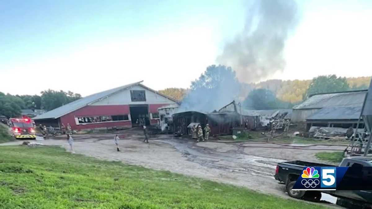 Milton dairy farm continues recovering after devastating weekend fire