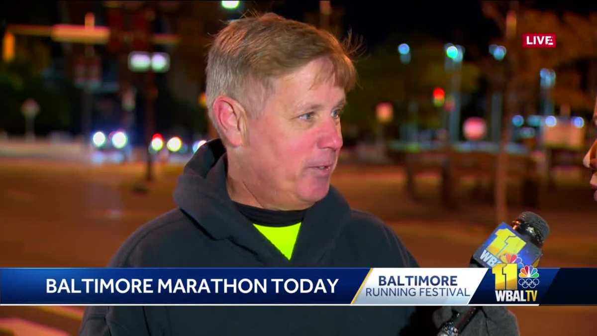 Man runs 19th Baltimore Marathon after open-heart surgery