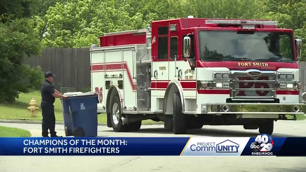 Community Champions: Fort Smith Firefighters