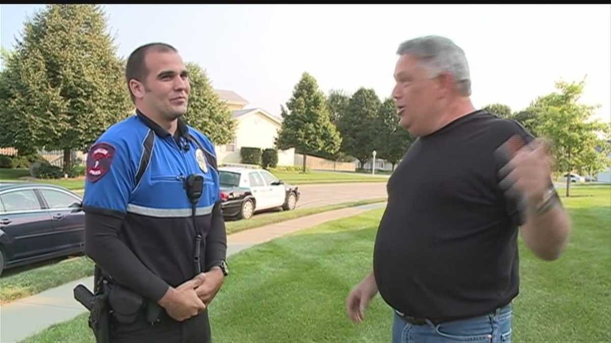 Nebraska police officer saves man's life, reunites with him months later