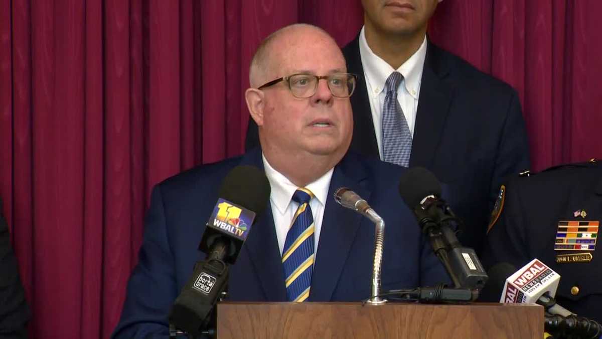 Hogan pledges millions to Baltimore City to combat violent criminals