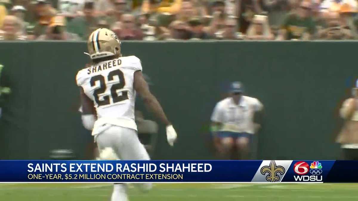 New Orleans Saints extend Rashid Shaheed's contract