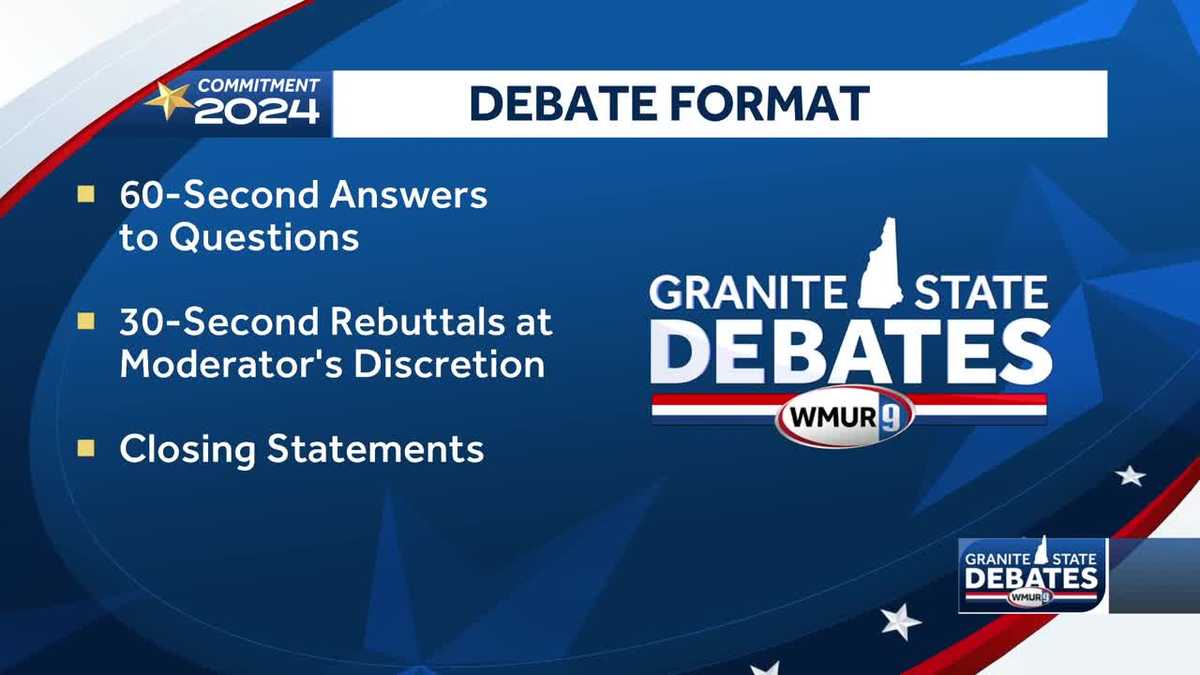 Ayotte, Craig debate: Debate format