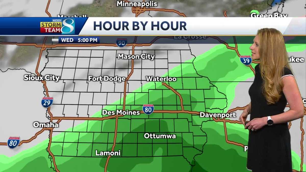 Incoming system brings rain and snow mix