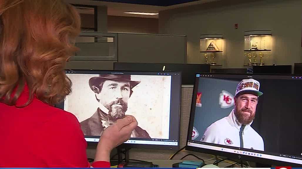 Travis Kelce’s historic twin? Museum photo of tycoon goes viral