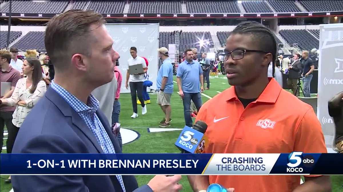 Oklahoma State WR Brennan Presley describes mindset heading into season
