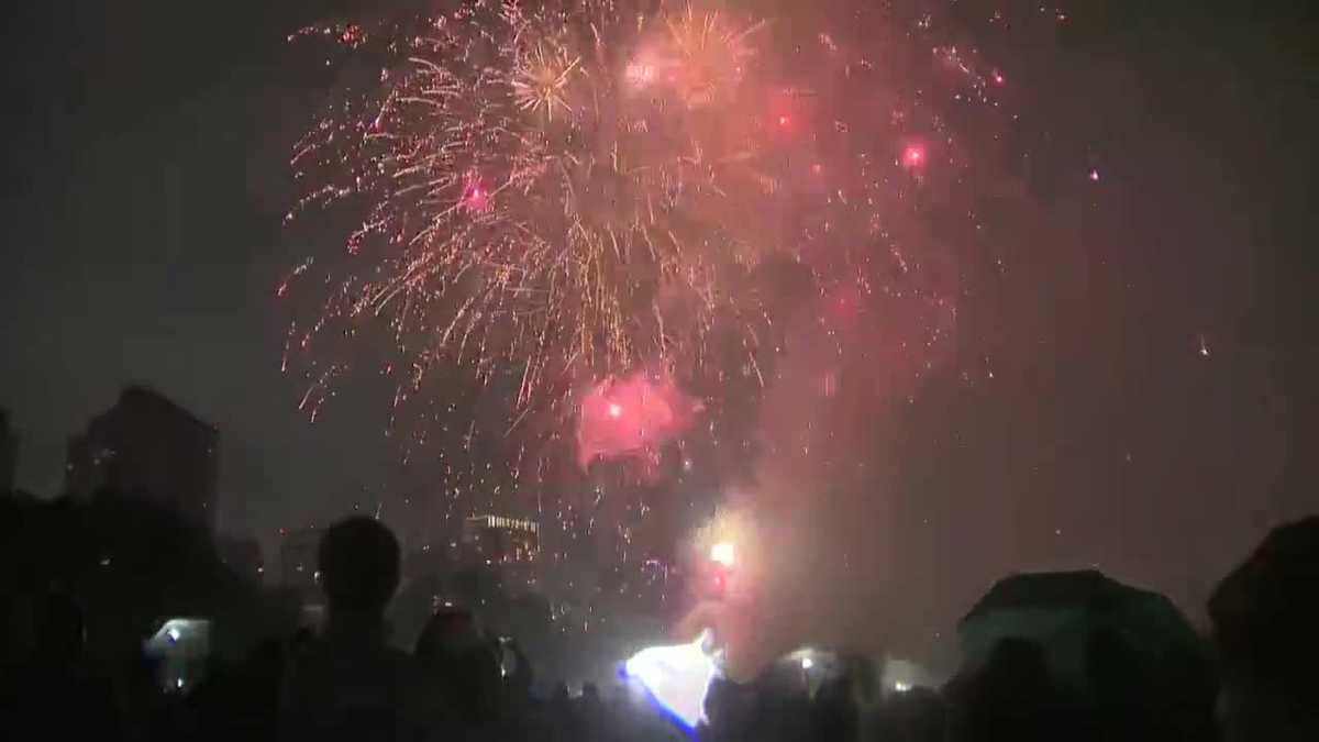 See it again: 4th of July fireworks finale over Boston