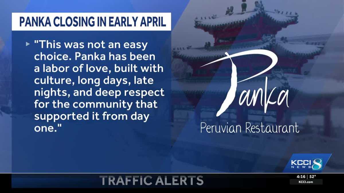 Panka Peruvian Restaurant in Des Moines to close in April