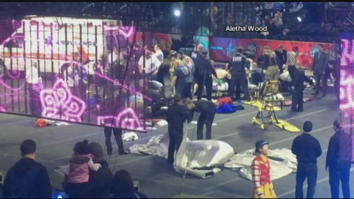 Circus Accident Injures 9