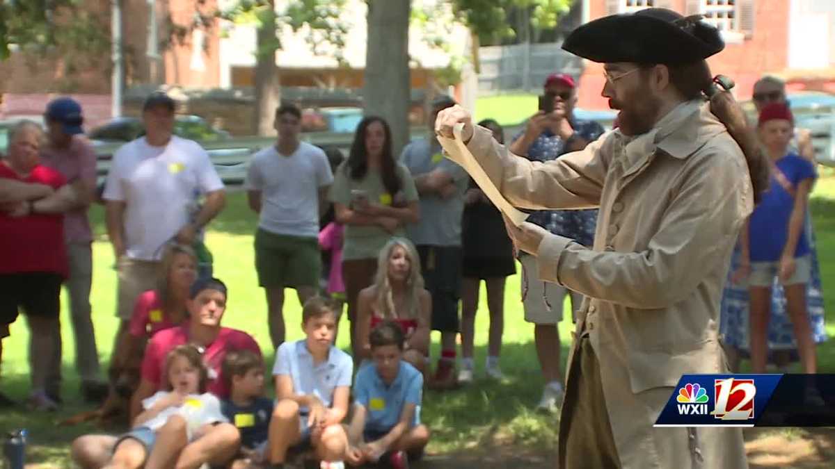 American history brought to life in Old Salem on Independence Day
