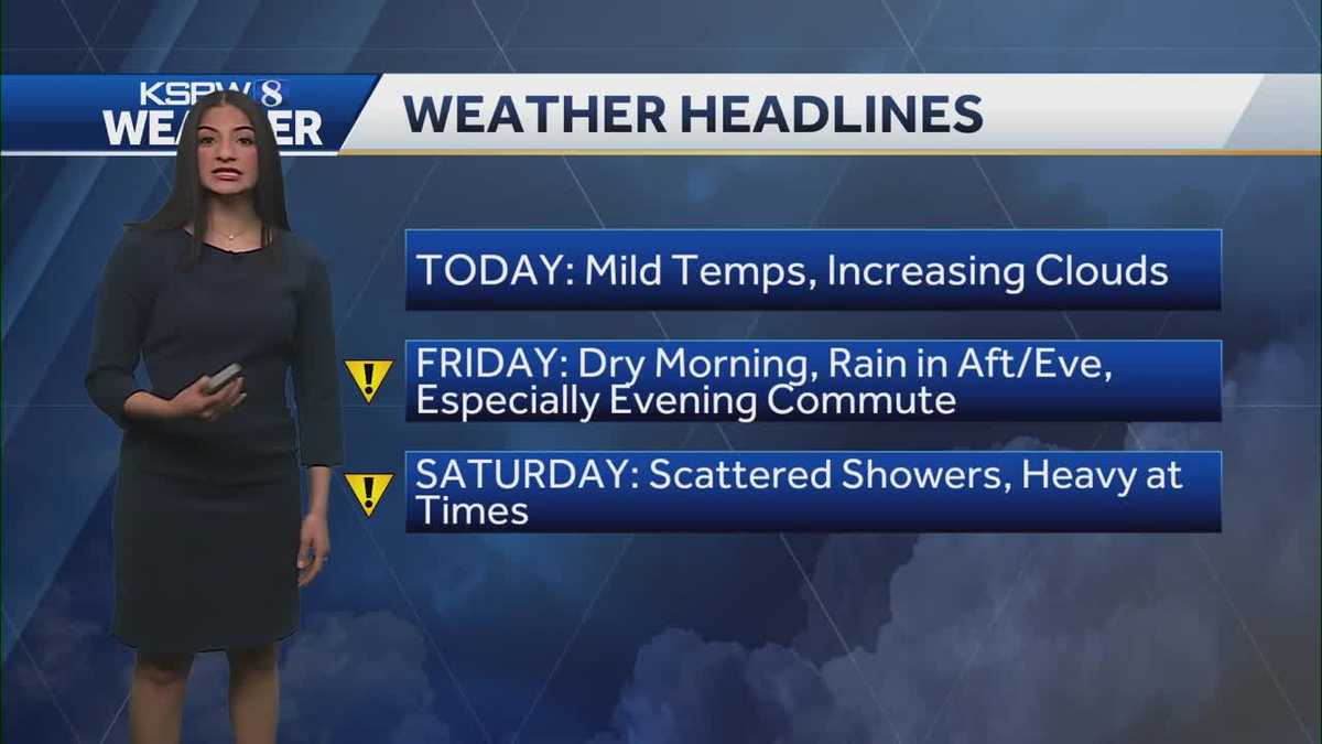 Wet pattern returns this weekend