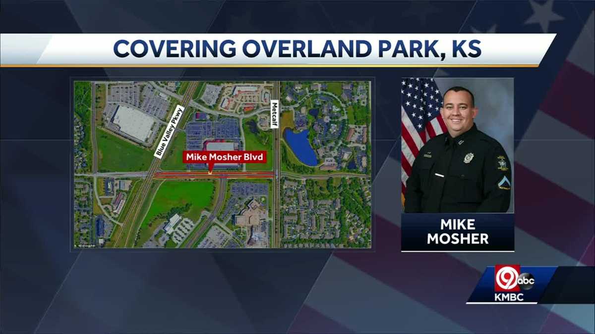 Officer Mike Mosher Boulevard to honor a 'fallen hero'