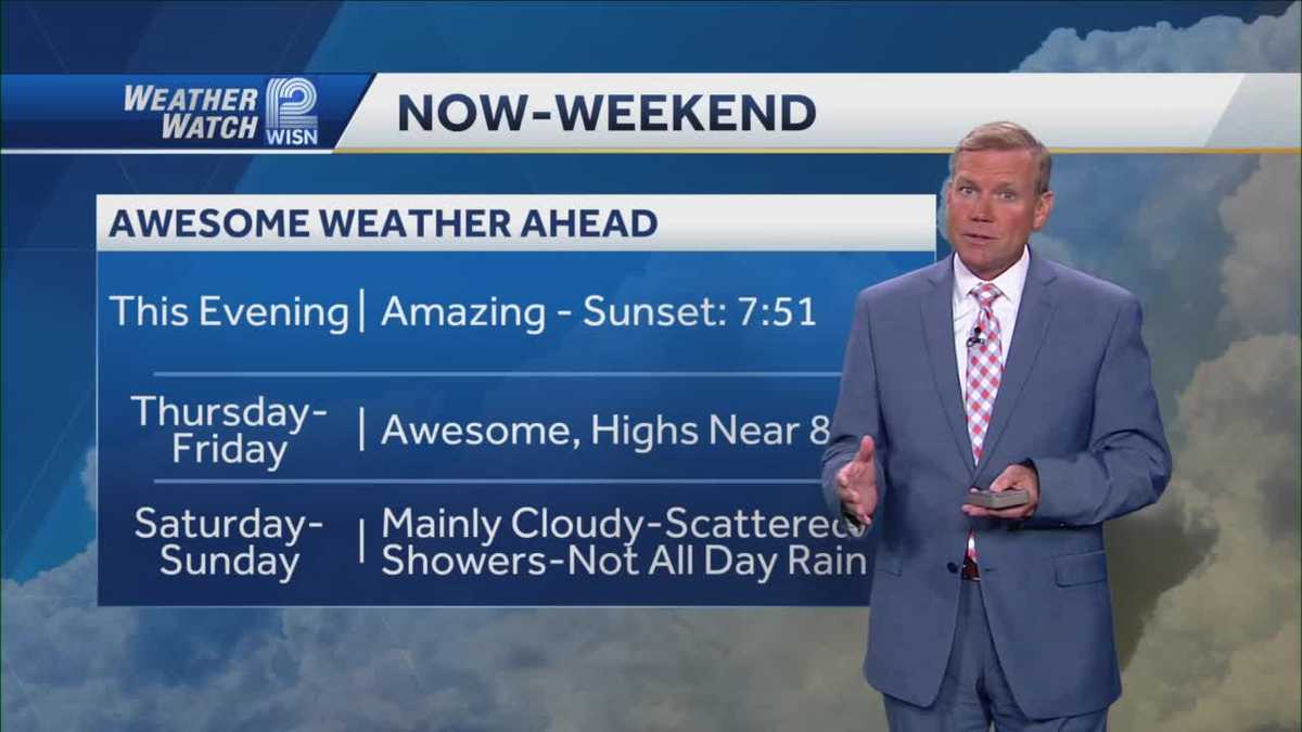 Weather: Awesome August Continues
