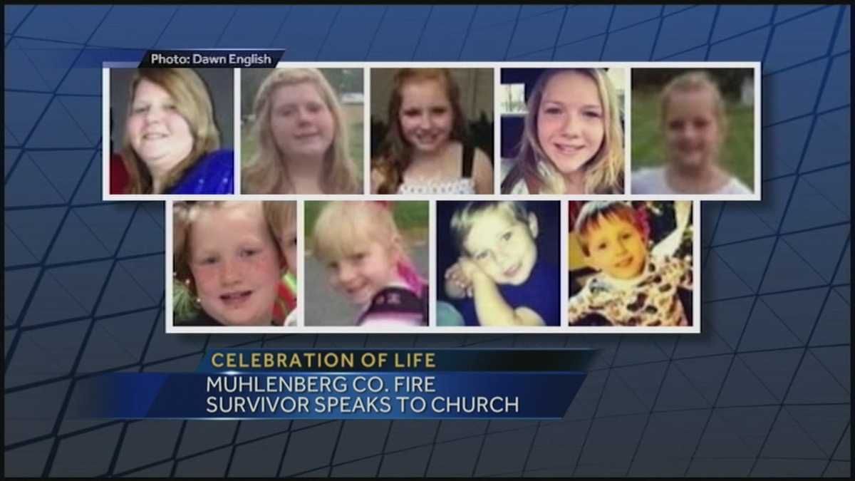 Fire survivor speaks to church about experience