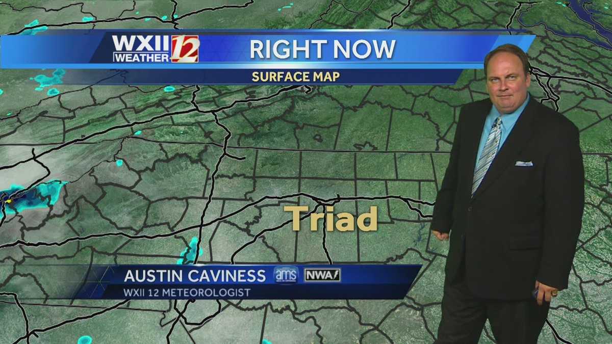 Scattered Storm Chance in the Piedmont