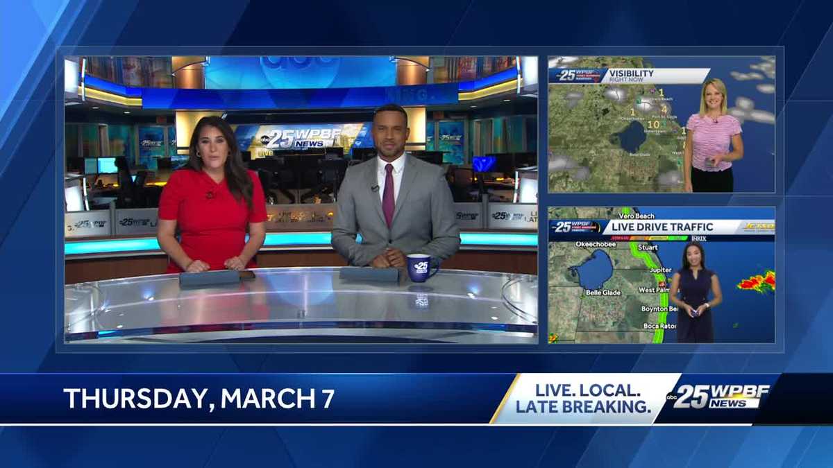 Humid with a chance of showers for South Florida
