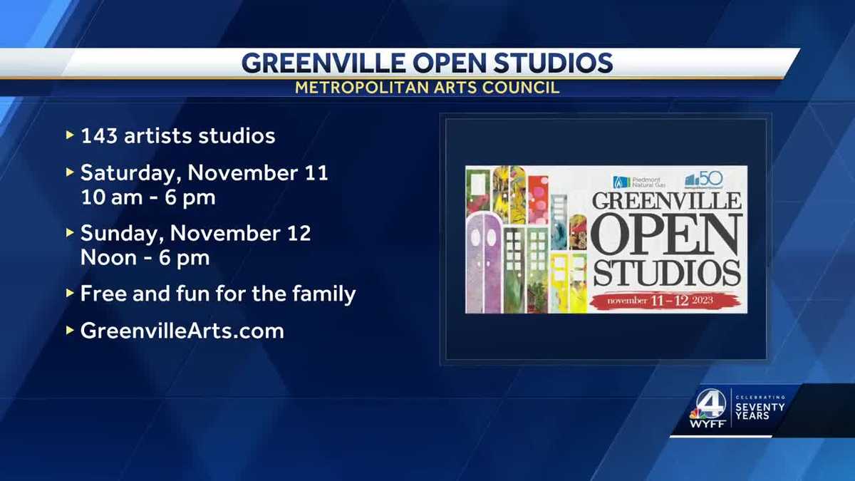 SC: Greenville artists demystify work process with Open Studios