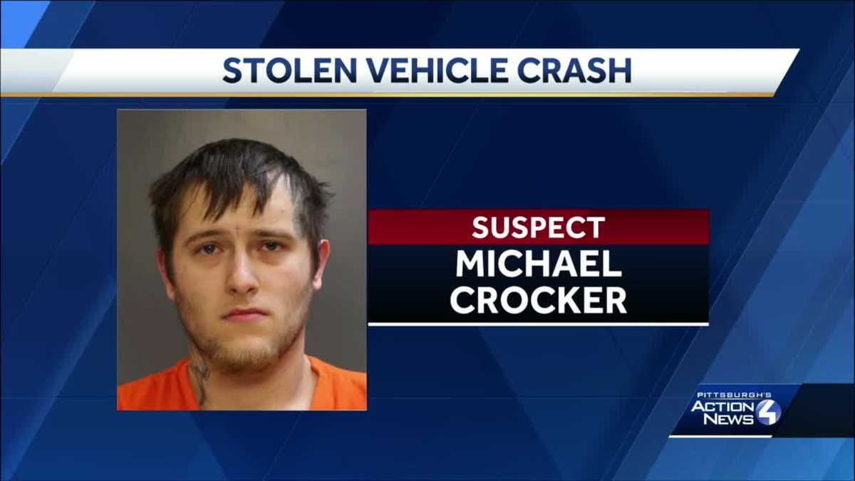 Suspect arrested after crashing stolen car in Armstrong County Suspect arrested after crashing stolen car in Armstrong County
