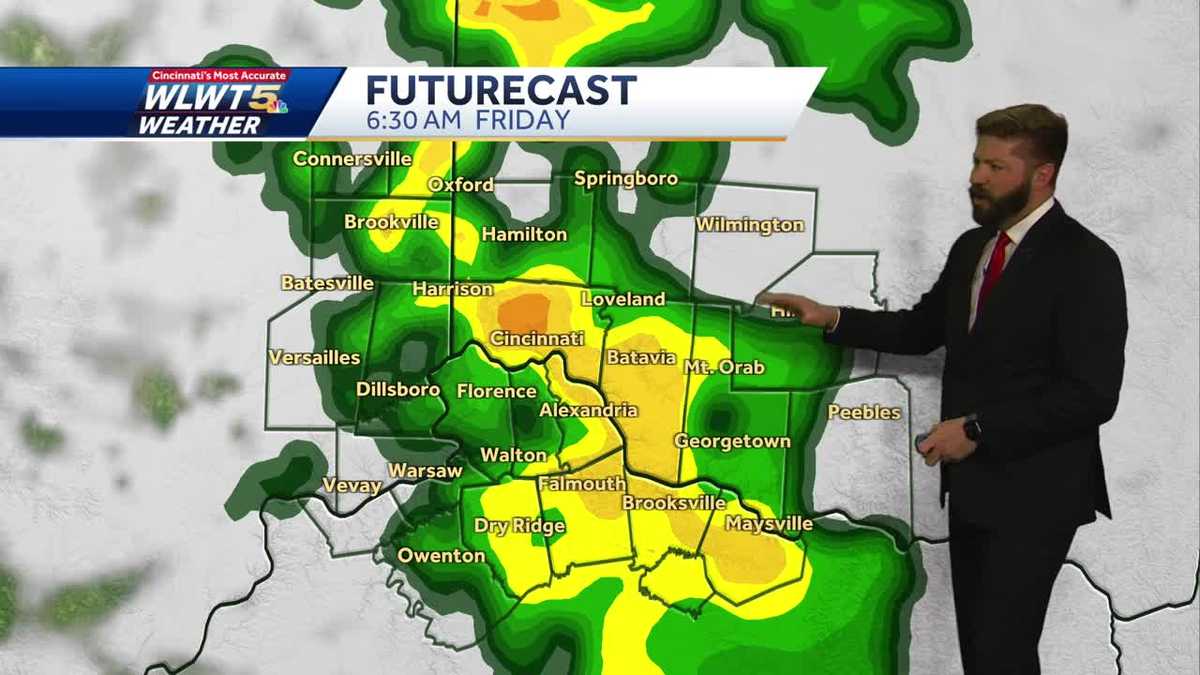 Timeline: When more rain impacts the Cincinnati area