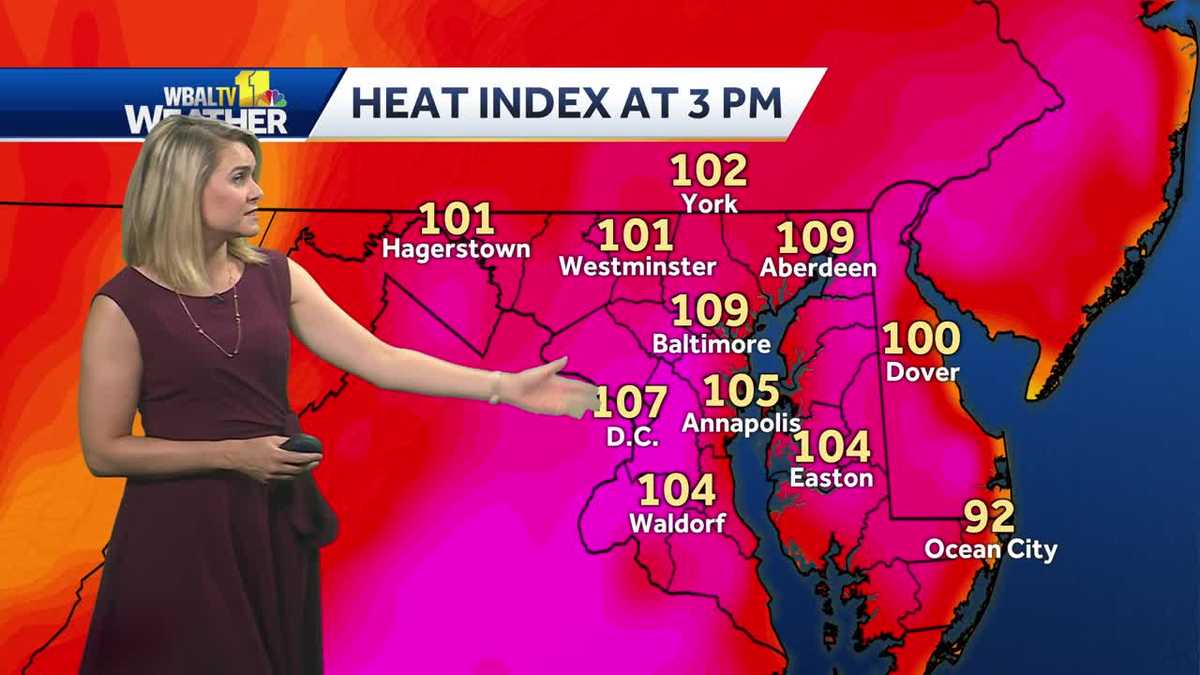 Heat Advisory continues with heat index in triple digits