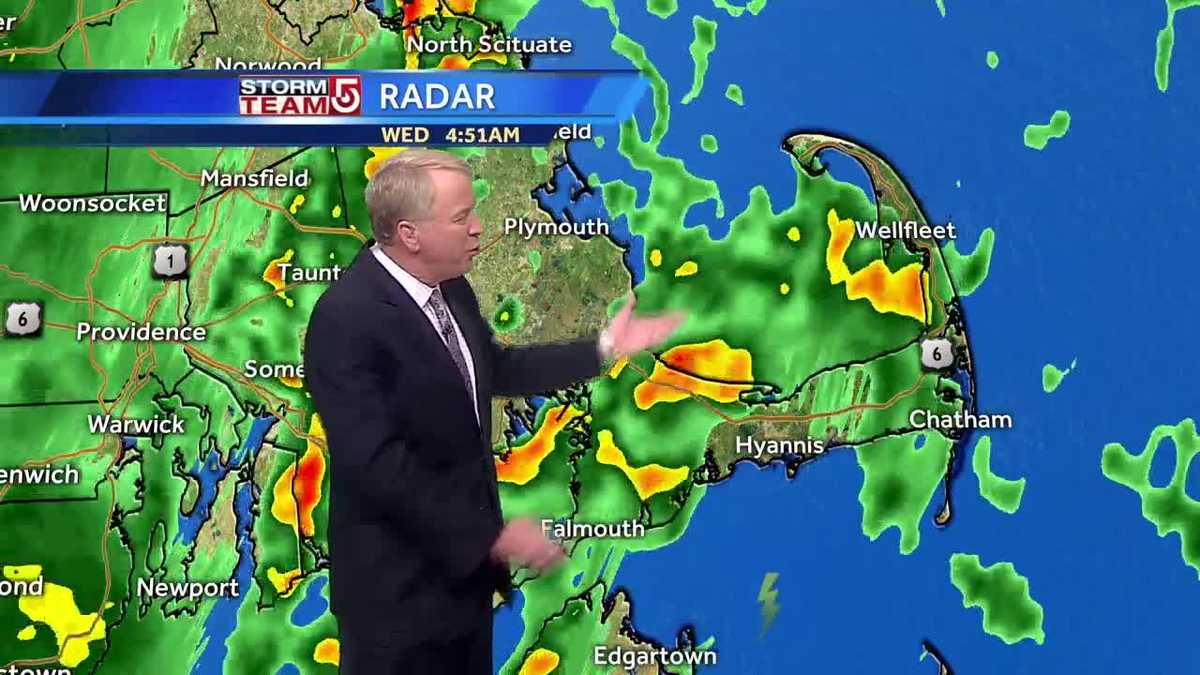 Video: Rainy, windy Wednesday