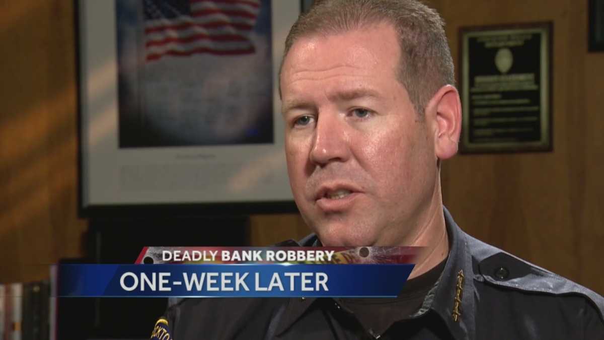 Stockton police chief discusses impact of deadly bank robbery