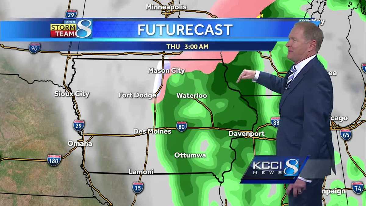 Videocast: Pattern of showers ahead