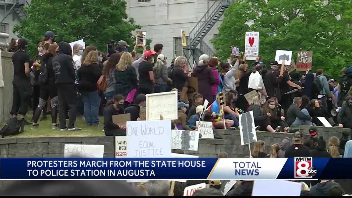 Protests against "systemic racism" continue across Maine