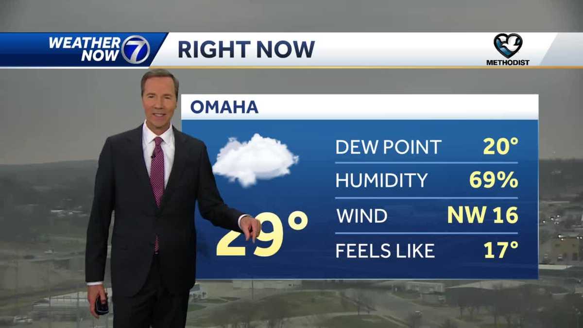 Tuesday evening November 15 Omaha weather forecast