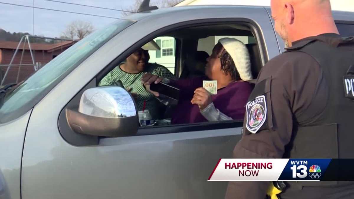 Oneonta Police Department safety driving Christmas