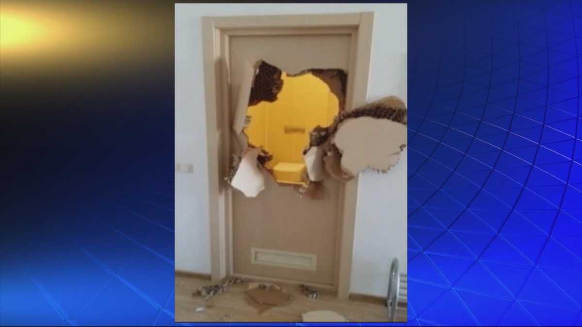 'Dude, I had to get out of there,' Olympian says of door smash