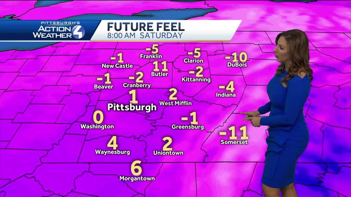 Weekend forecast: Dropping temps; wind chills in single digits