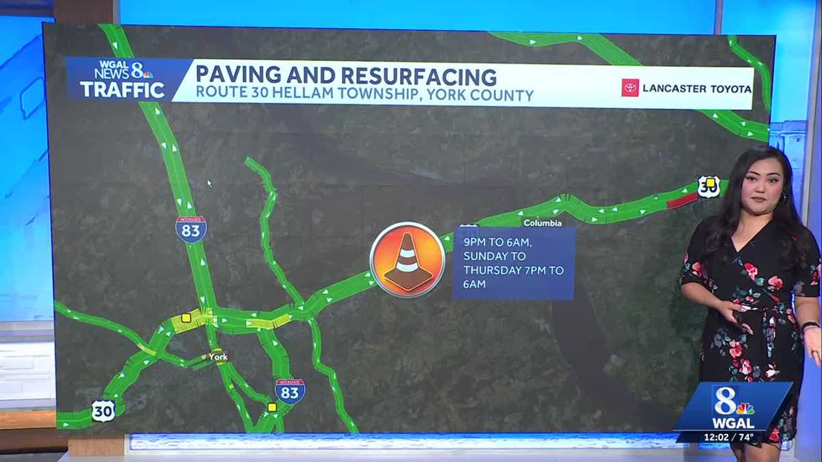 PennDOT announces major roadwork, bridge closures across South-Central Pa.