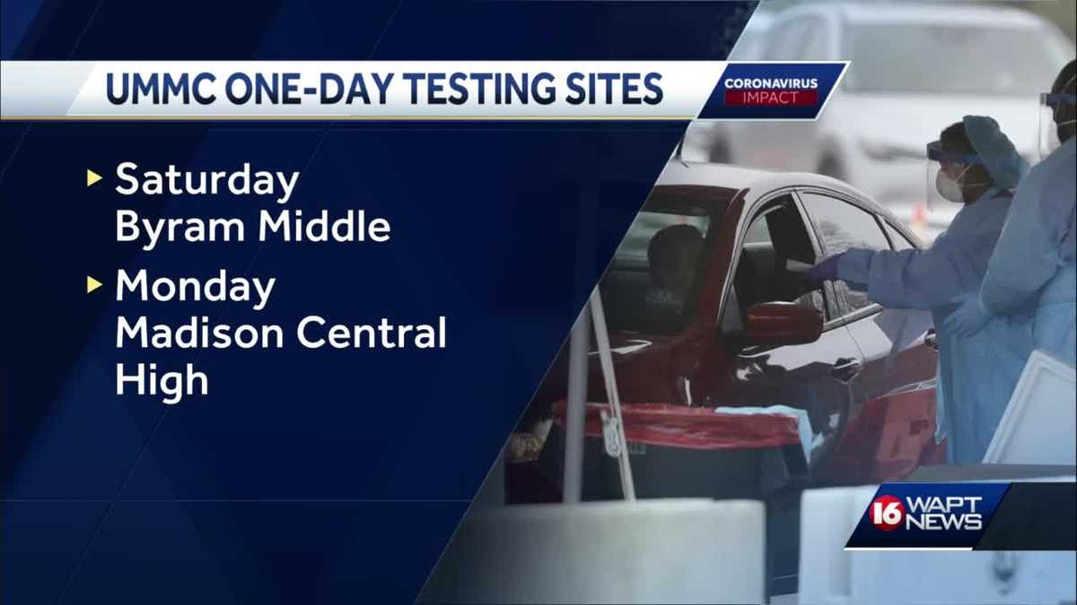 Mobile testing sites announced for Memorial Day weekend