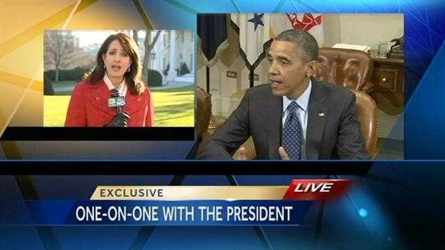 Edie Lambert previews her one-on-one chat with President Obama