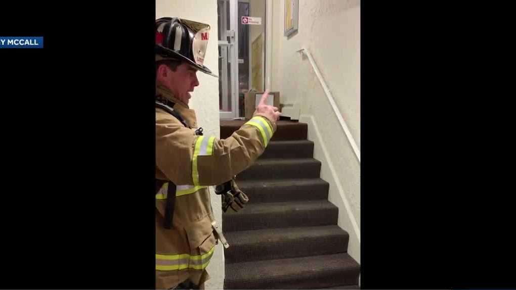 Sign language conversation between boy, Manchester firefighter goes viral