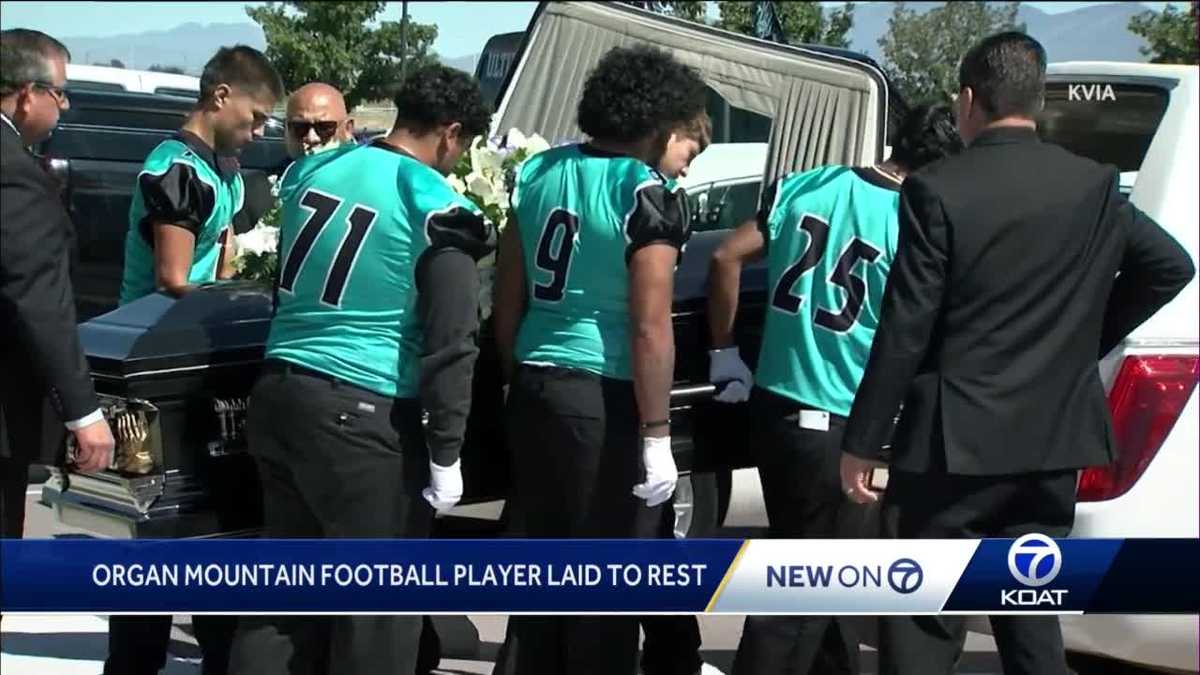 Organ Mountain HS football player, Abraham Romero, laid to rest