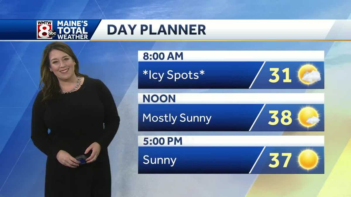Weekend sun, a few flakes in the 8Day